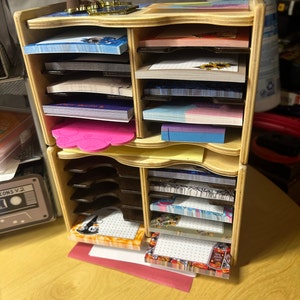 Sticky Notes Holder Pen Holder Sticky Notes 3x3 Sticky Notes Dispenser ...