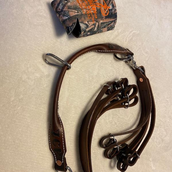 Heavy Duty Leather Duck Lanyard Customized Guide Series by AP Saddlery ...