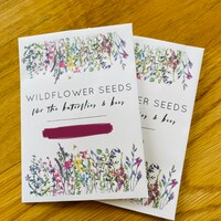 10 Wildflower Meadow Seed Packet Wedding Favours - Etsy Canada