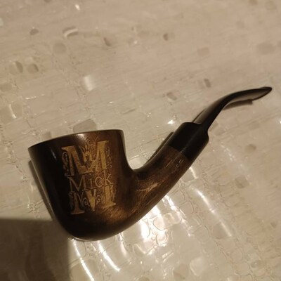Personalised Tobacco Pipe Custom Engraved Smoking Pipe Best Man Gift ...