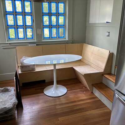 Custom Breakfast Nook THE DORY Banquette, Booth and Benches Northerly ...