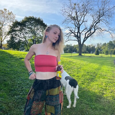 Luna Top in Black Subversive Top, Slit-weave Fairy Top, Y2K Top - Etsy