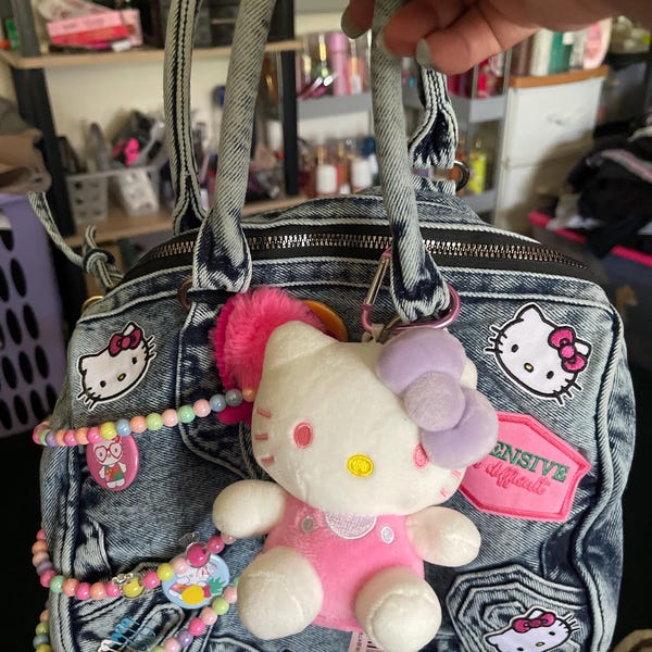 Denim Junk Shoulder/crossbody Purses - Etsy