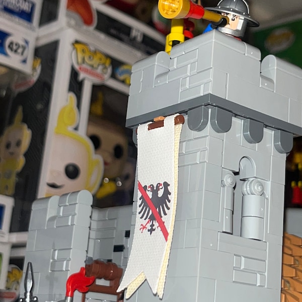 LEGO® Castle Fabric Flags & Banners – Minifigure Scale Medieval Builds ...