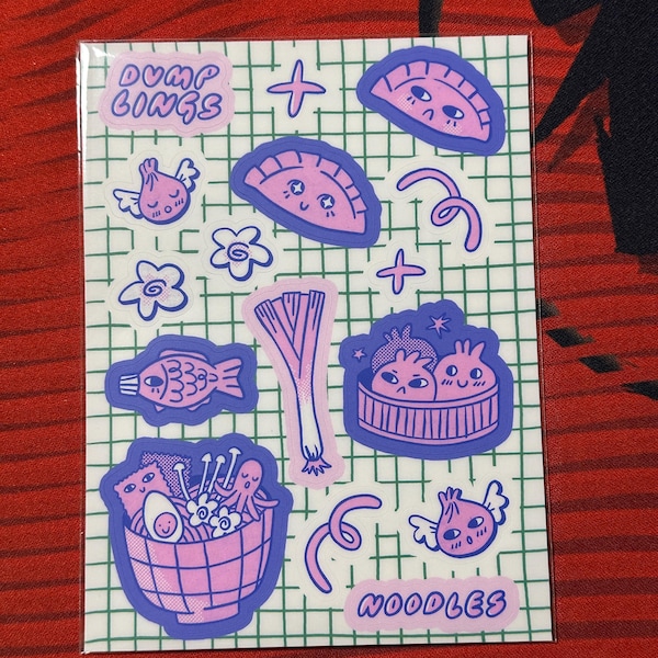 Cute Onigiri Sticker - Food Sticker, Cute Art Sticker, Vinyl Sticker ...