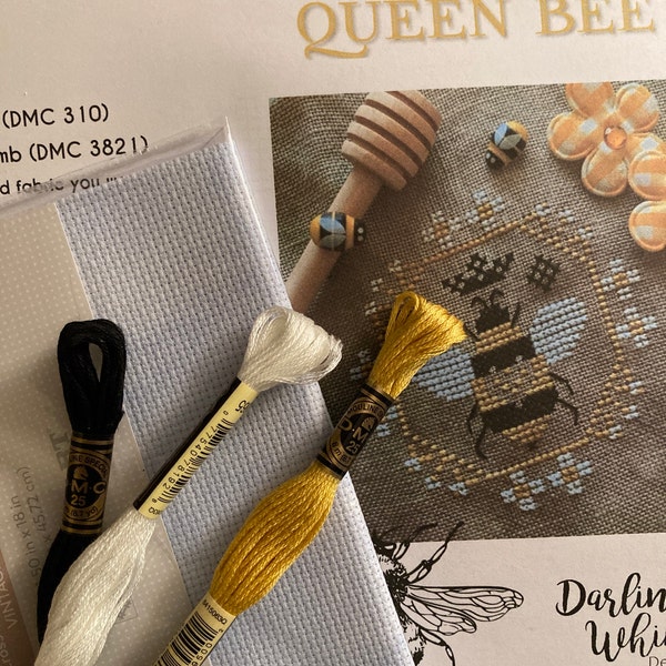 Quirky Quaker Queen Bee - PDF Pattern - Garden Delights - Darling ...