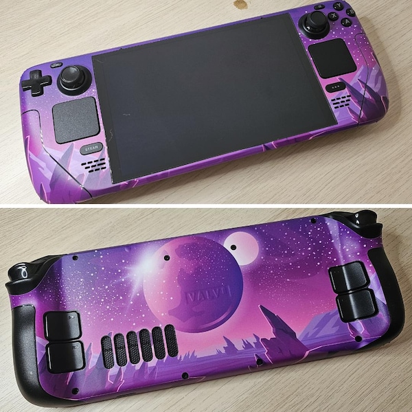 Purple Galaxy Steam Deck Skin, Space Cosmos Astrology, Steam Deck OLED ...