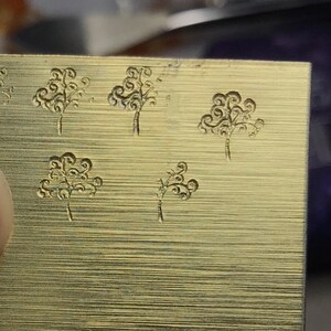 Large Metal Stamp Storage Case 50 Slot Metal Stamp Storage | Etsy