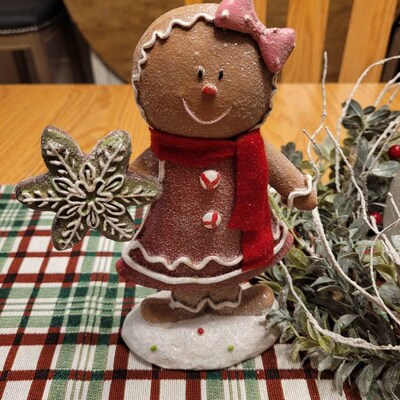 Gingerbread Centerpiece, Gingerbread Decor, Tiered Tray Decor ...