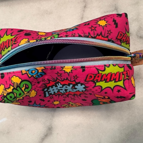 Boxy Bag | Dopp Kit | Zipper Bag | Makeup Pouch | Cosmetic Bag ...