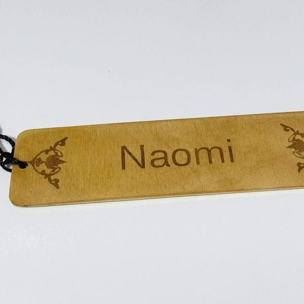 Personalized Magnetic Wooden Notepad Holder, Rustic Wooden Paper Roll ...