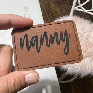 Baseball Mom Leatherette Hat Patch With Adhesive Backing - Etsy