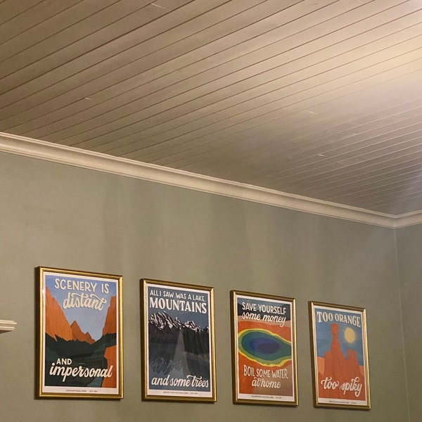 Yellowstone National Park Poster | Subpar Parks Poster - Etsy