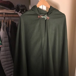 Wool Ranger Cloak Medieval and Fantasy Cape - Etsy