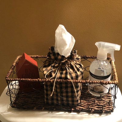 Primitive Tissue Box Cover, Farmhouse Tissue Box Cover - Etsy