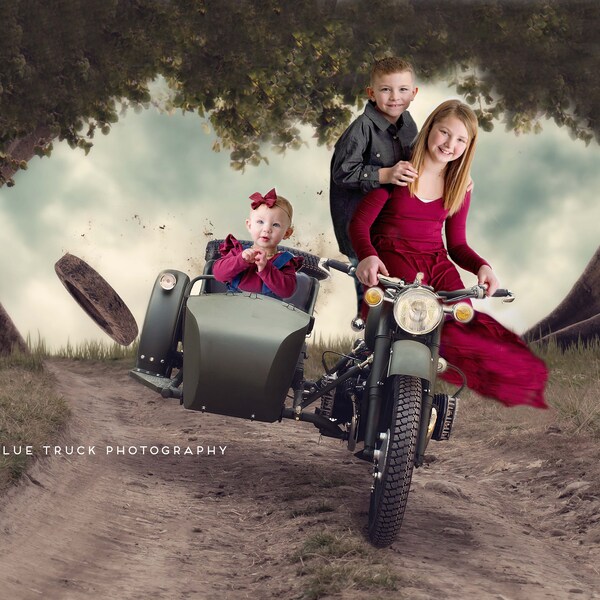 Runaway Sidecar Digital Background / Valentines Backgrounds & Overlays ...