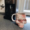 Zombie Coffee Mug, Evil Dead Inspired, Zombie Mug, Horror Face Coffee ...