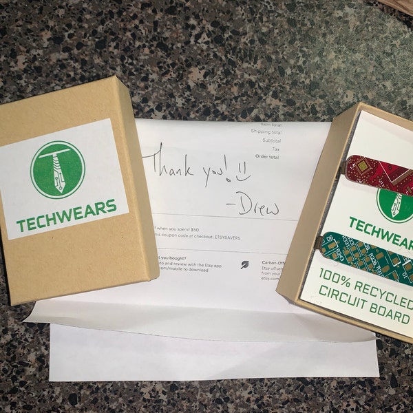 Circuit Board Tie Clips | Assorted Colors | Made With 100% Recycled PCB ...