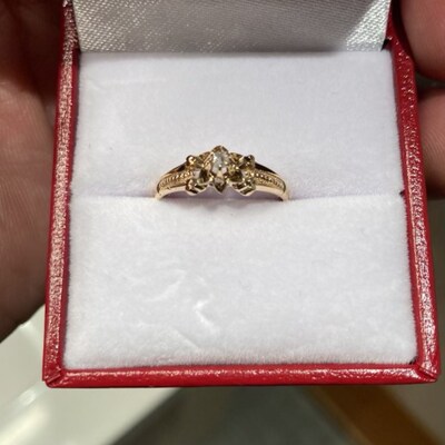 Charnier of France Antique Pearl & Diamond Paste Halo Anniversary ...