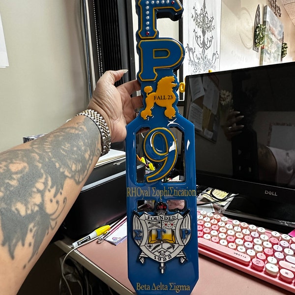 Sigma Gamma Rho Sorority Custom Greek Paddle - Etsy