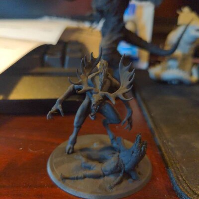 Kitsune and Kitsune Mother Lord of the Print Tabletop Miniature Hand ...