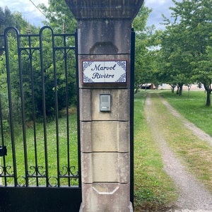 House Sign With Maple Leaf Personalized Sign for Home | Etsy