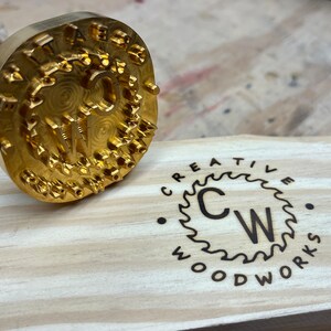 Custom Ice Stamp, Made in USA, Stamp Logo Ice, Ice Branding, Ice Brand ...