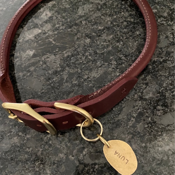 LINUS: Hand Stamped Personalized Custom Pet ID Tags for Dogs and Cats ...