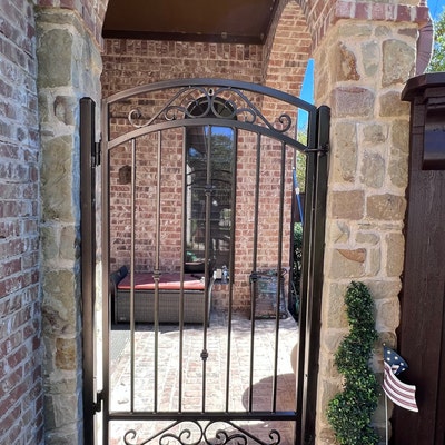 Scroll Gate Entry Gate for Home or Garden - Etsy