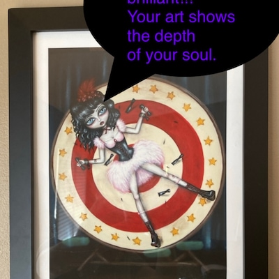 VOODOO DOLL Victorian Big Eye Gothic Voodoo Fairy Limited Edition ...