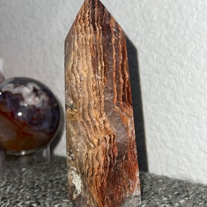 Biotite, Black Mica Moon With Custom Gold Stand, Crystal Moon Carvings ...