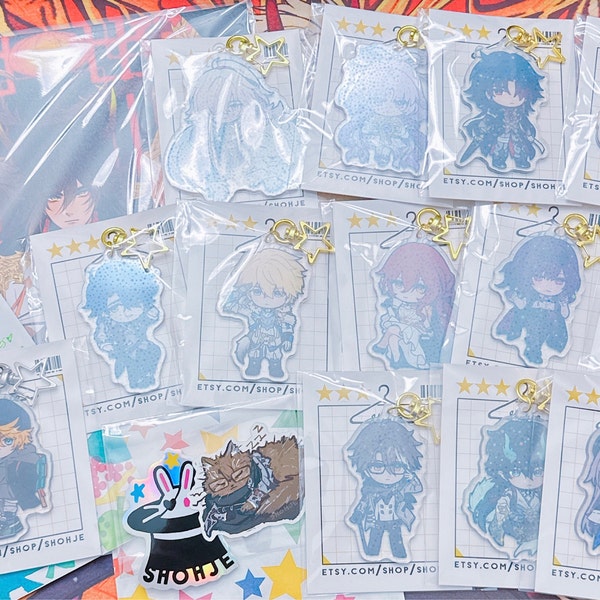 HONKAI STAR RAIL - Set 5 - Natasha / Welt / Himeko / Herta - Chibi ...