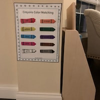 Color Matching Game, Busy Book Printable, Educational Activity ...