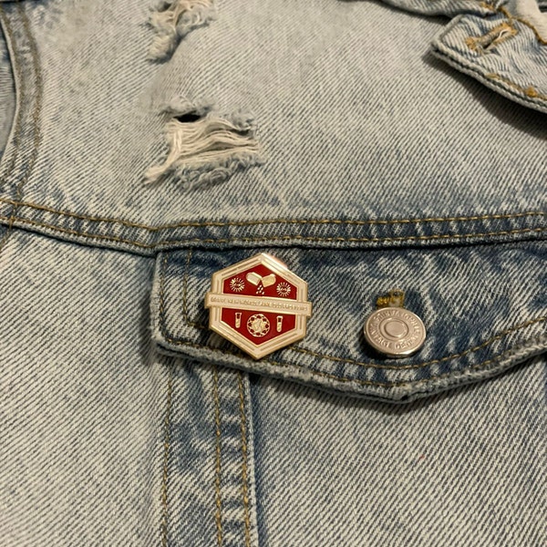 Brave New World Enamel Pin - Book Pin - Dystopian Literature Collection ...