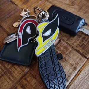 Deadpool Wolverine Pendant - Etsy