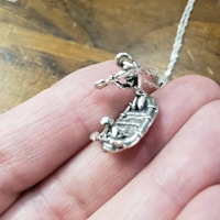 Speed Boat Charm, Boat Charm, Boating Charm, Ocean Charm, Ocean Pendant ...