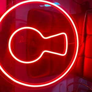 WC Restroom Neon Sign Navigation Arrow Wall Decor for Business Choose ...