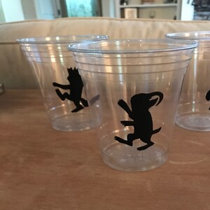 Where the Wild Things Are Party Chalkboard Vinyl Stickers Wild One ...