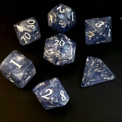 Storm Daddy Dice Sets Dnd 7 Piece, 11 Piece, 6D6 and 5D10. D&D Dice Set ...