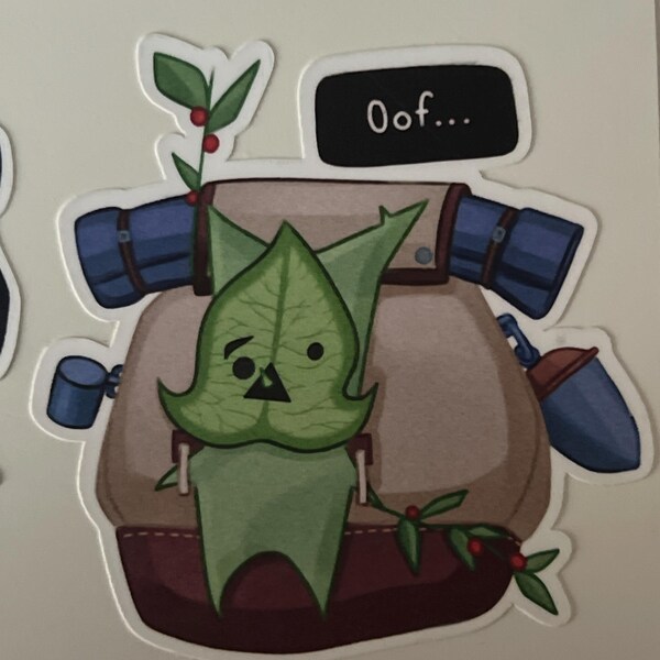 Legend of Zelda: Tears of the Kingdom - Backpack Korok - Print or ...