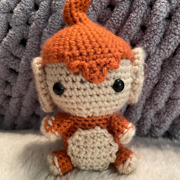 Gen 1 Fire Starter Amigurumi Crochet Pattern Set - Etsy