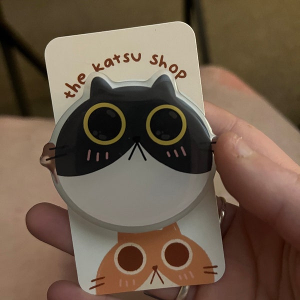 Cute Cat Phone Grip | Cat Phone Griptok | Griptok Phone Accessory ...