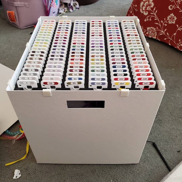 DMC Floss Chip Storage System - Acrylic Floss Chips for DMC Standard ...