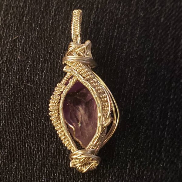 Wire Wrap Tutorial, DIY Wire Wrapping, Double Bail Heady Flow Pendant ...