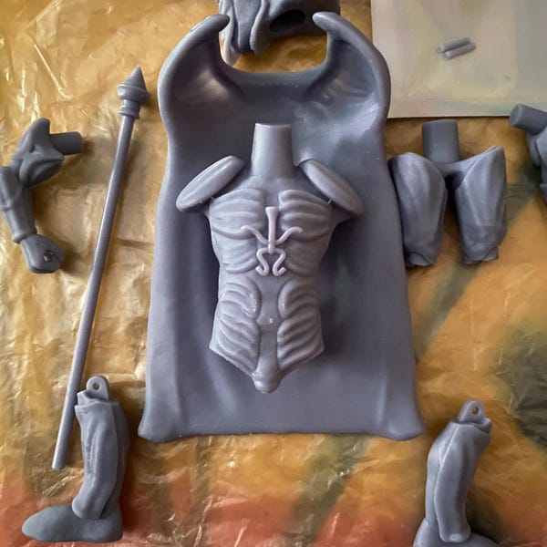 Eagle Moss Doctor Who Figurine Collection Custom Scavenger Robot 3D ...