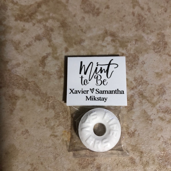 Mint to Be Wedding Favors Life Savers Mints for Guest Cheap in Bulk ...