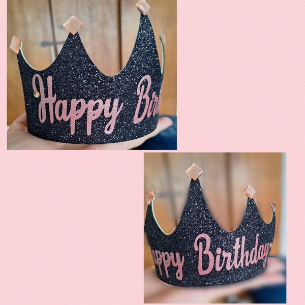 Birthday Crown, Personalized Crown, 30th Birthday Crown,women Birthday ...