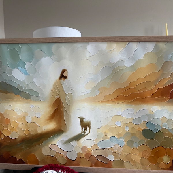 Abstract Christian Modern Art | Subtle Jesus on the Cross |christ ...