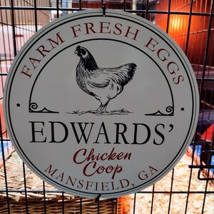 Farm Fresh Eggs Sign Custom Chicken Sign Custom Farm Sign - Etsy