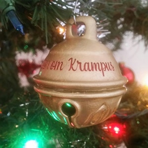 Krampus Bell Christmas / Halloween Ornament | Etsy